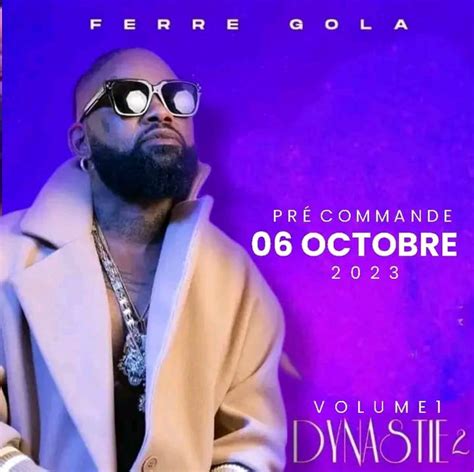 Culture Ferre Gola annonce la sortie de son album Dynastie II en pré