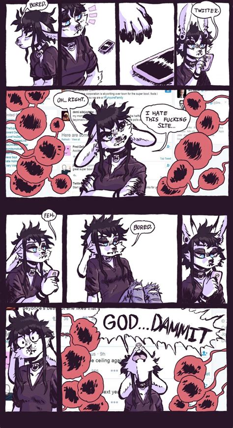 FurryBooru Alexis Gutter Bunny Angry Anthro Black Clothing Black