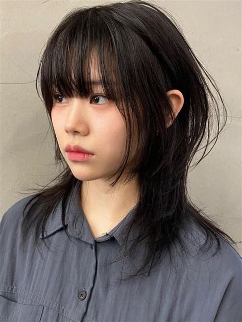 Korean Hush Haircut Hime Cut Hair Stylies Cut My Hair Short Hair