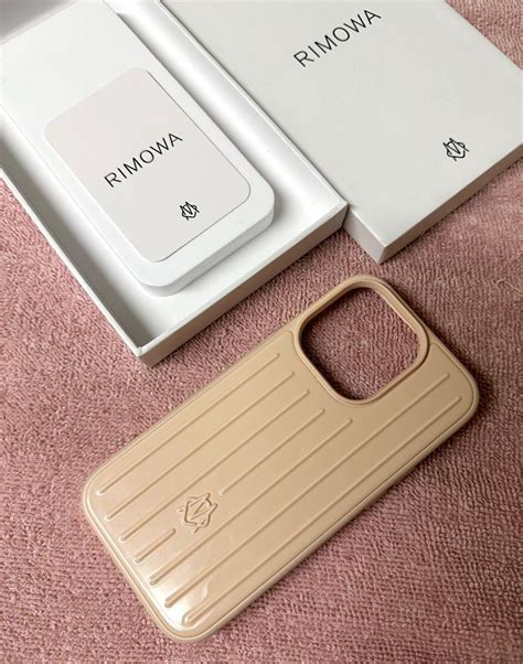 Rimowa Petal Pink Limited Edition Case For Iphone Pro Mobile