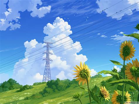 Top hơn 87 về hình nền anime thiên nhiên mới nhất coedo vn