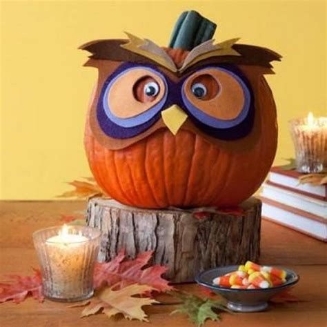 No Carve Pumpkin Ideas For Halloween It Was Super Easy And A Lot Of