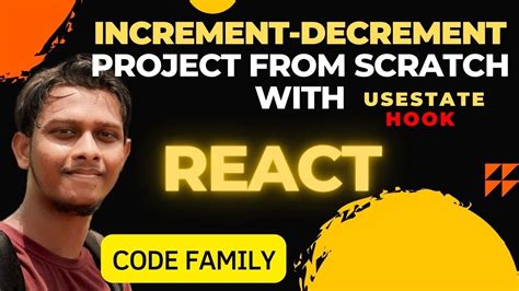 Increment Decrement Project From Scratch With Usestate Hook In React