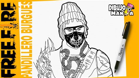 COMO DIBUJAR AL PANDILLERO BURGUÉS DE LA INCUBADORA DE FREE FIRE