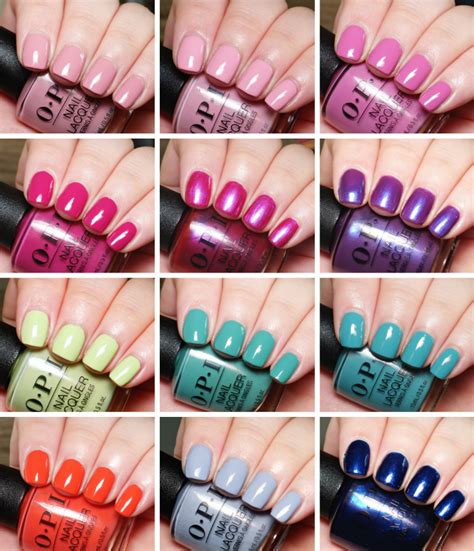 Opi Tokyo Collection Spring Spring Nail Colors Nail Polish