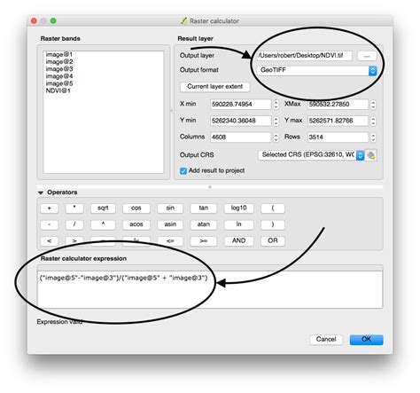 Creating Agricultural Indices NDVI NDRE In QGIS MicaSense