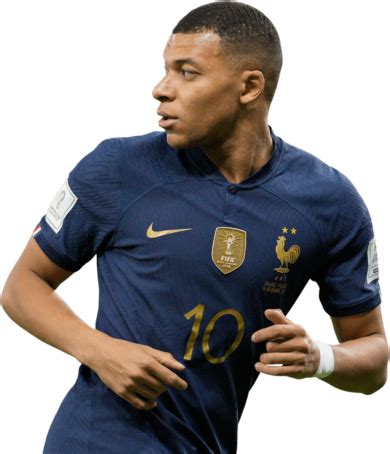 Kylian Mbapp France Football Render Footyrenders