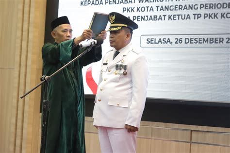Nurdin Resmi Dilantik Jadi Pj Wali Kota Tangerang Kabar6