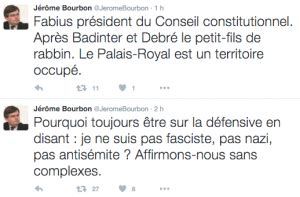 SOS Racisme signale les tweets de Jérôme Bourbon au procureur de la