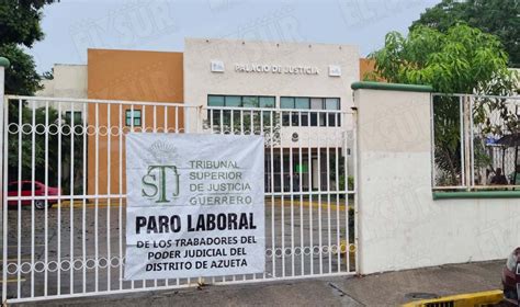 Se Suman Al Paro De Labores Trabajadores Del Poder Judicial En
