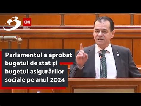 Parlamentul a aprobat bugetul de stat și bugetul asigurărilor sociale