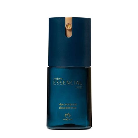 Perfume Essencial Oud Feminino Deo Corporal 100ml Spray Corporal