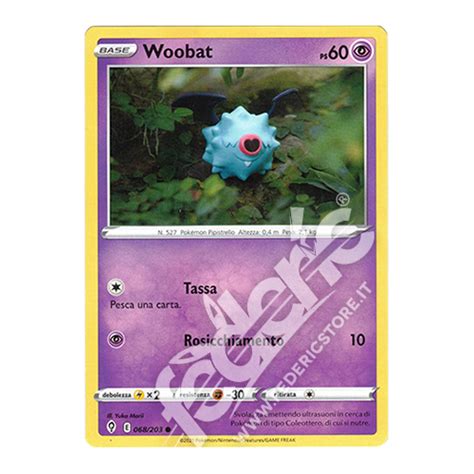 068 203 Woobat Comune IT MINT Federicstore