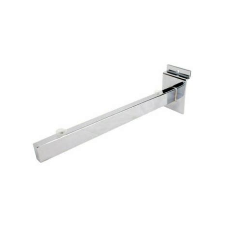Yorkshire Displays Ltd Slatwall Glass Shelf Brackets Five Sizes