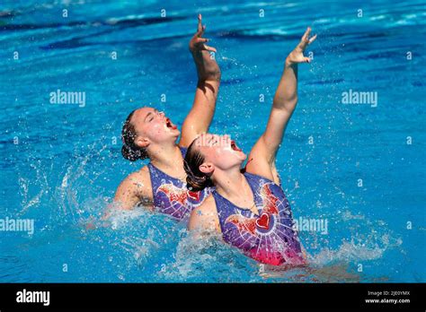 Budapest Hungary Th June Kate Shortman And Isabelle Thorpe Of