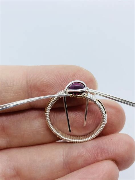 Basic Wire Wrapped Ring Tutorial Part The Wobbly Wook Wire Work