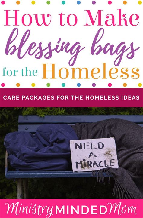 Blessing Bags How To Make Care Packages For The Homeless Blessing Bags Homeless Care