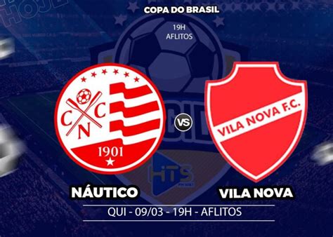 Náutico x Vila Nova veja escalações onde assistir e outros detalhes