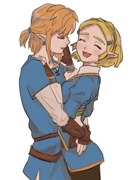Two Cartoon Characters Are Hugging Each Other