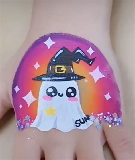 Pin by maura Lourenço on Pintura intermediária Easy halloween face