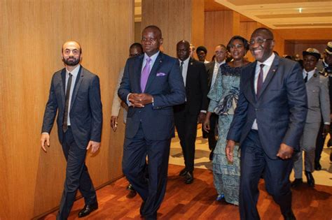 Visite de travail et damitié en Côte dIvoire le Ministre Souleymane