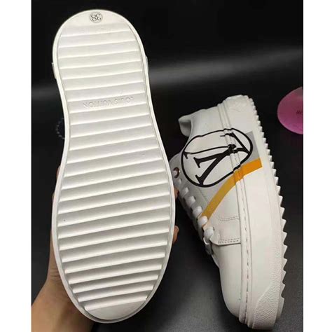 Louis Vuitton Time Out Sneakers Blue Semashow