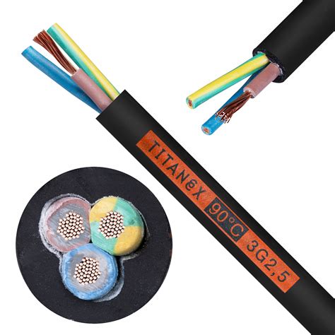 Kabel przewód gumowy TITANEX H07RN F ONPD 3x2 5 mm2 przemysłowy NEXANS
