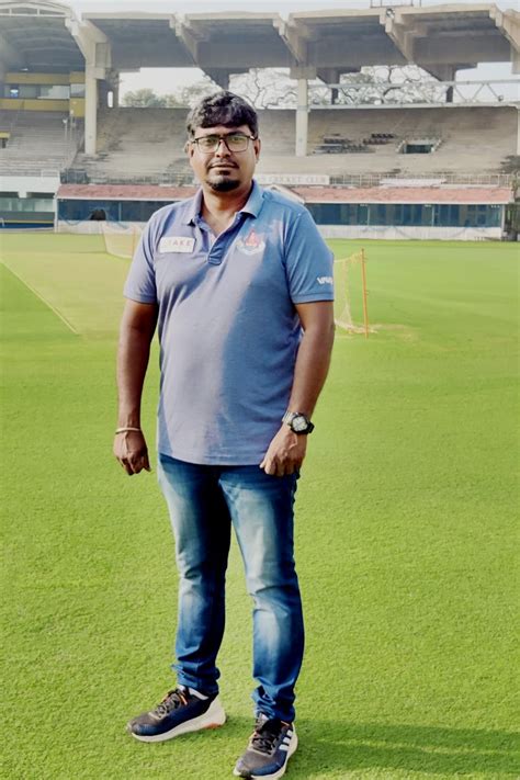 V Ramesh Kumar Is The Curator At M Chidambaram Stadium For The India Vs