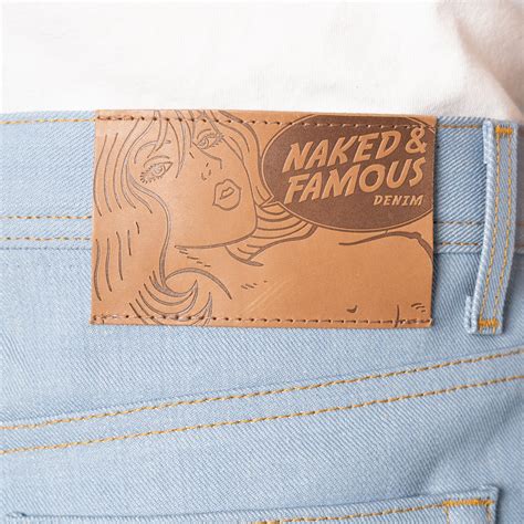 Left Hand Twill Selvedge Sky Blue Edition Naked Famous Denim