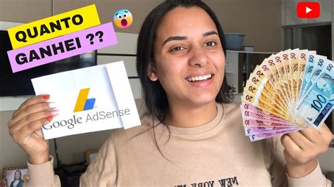 MEU PRIMEIRO PAGAMENTO DO YOUTUBE Quanto Ganha Um YouTuber Pequeno