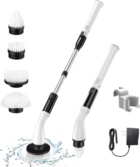 Amazon LABIGO Electric Spin Scrubber With 4 Replaceable Brush