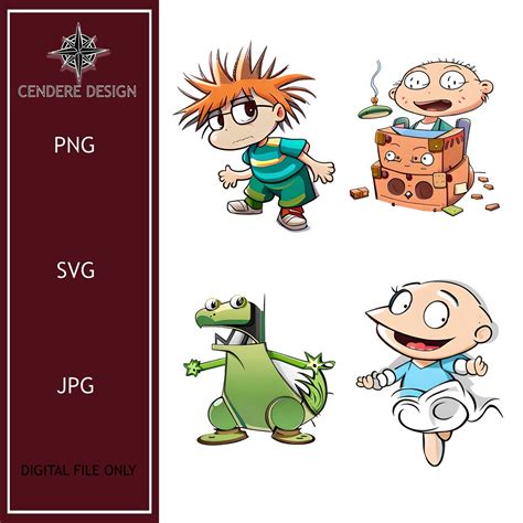 Rugrats Svg Bundle Rugrats PNG Rugrats Clipart Rugrats Digital Files