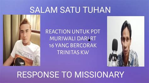 REACTION UNTUK PDT MURIWALI RT 16 YouTube