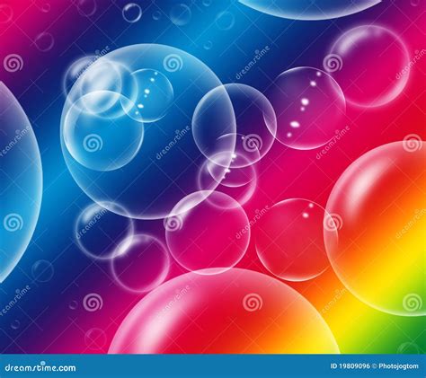 Bulles D Arc En Ciel Image Libre De Droits Image 19809096