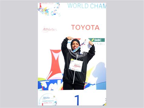 Maryam Al Zeyoudi Wins Gold In Shot Put At 2024 Para Athletics World