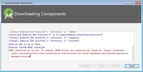 Intel haxm installation failed как исправить