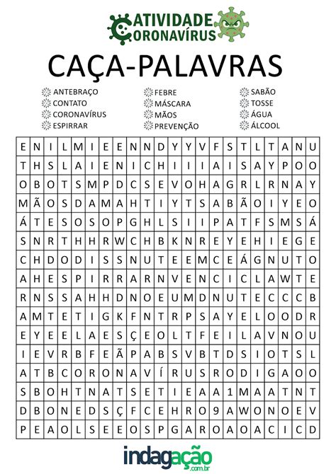 Ca A Palavras Em Pdf Braincp
