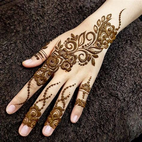 How To Draw Simple Mehndi Designs Step By Step
