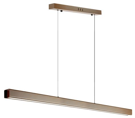 NOWOCZESNA LAMPA LINIOWA LED WISZĄCA 40W 100cm PODŁUŻNA BELKA PILOT 3