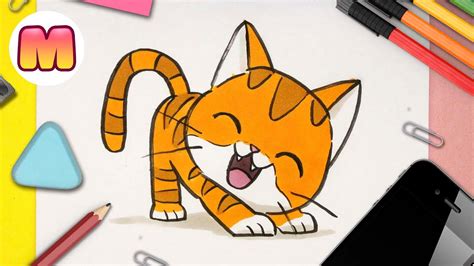 Como Dibujar Un Gato Kawaii Facil Paso A Paso Como Dibujar Un