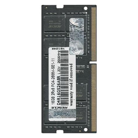 V Gen Rescue Sodimm Ddr Mhz Pc V Gen