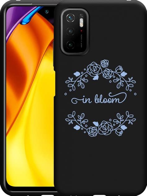 Hoesje Geschikt Voor Xiaomi Poco M3 Pro Zwart In Bloom Bol