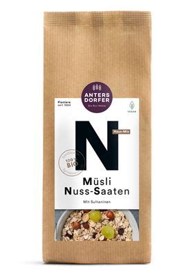 Müsli Nuss Saaten 600g Antersdorfer Muehle