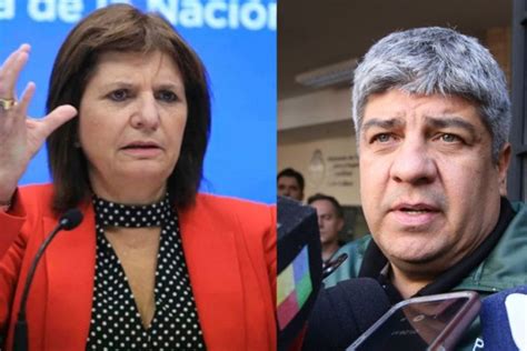 Pablo Moyano criticó a Patricia Bullrich y dijo que ni loco se