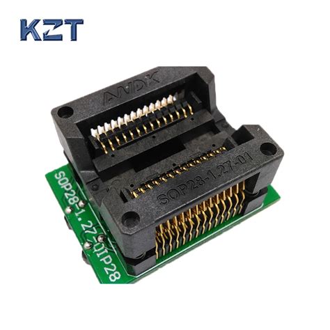 SOP28 SOIC28 SO28 To DIP28 IC Test Programming Socket Pitch 1 27mm IC