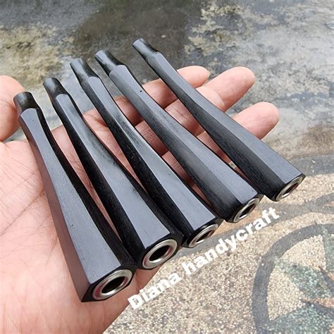 Jual PIPA ROKO KAYU GALI KELOR ASLI KALIMANTAN MODEL PERSEGI ONCE