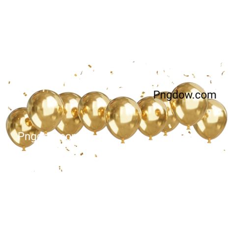 Gold Balloons PNG Transparent Gold Balloon Balloon Clipart Golden