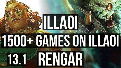 Illaoi Vs Rengar Top M Mastery Games Solo Kills Rank