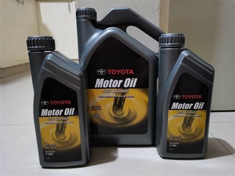 Toyota Motor Oil Fully Synthetic 5w 30 1 Liter Lazada PH