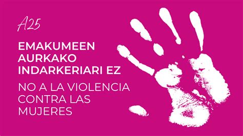 día internacional de la eliminación de la violencia contra la mujer